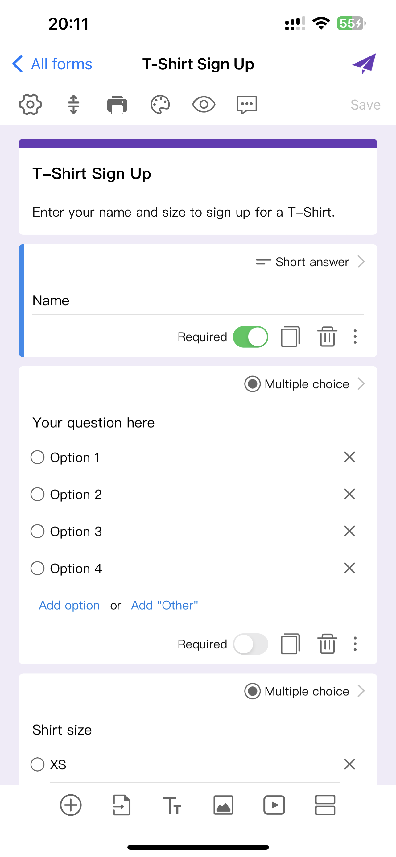 Forms for Google Forms APP